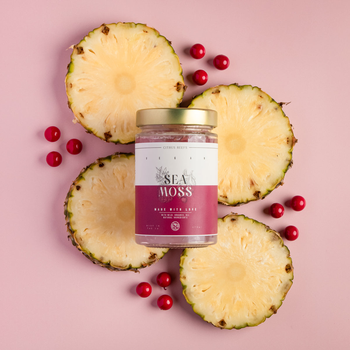 Cranberry & Pineapple Sea Moss – citrusreefs